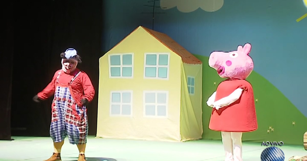 G1 - Espetáculo 'Peppa Pig e o Porquinho Mau' tem sessão extra em ...