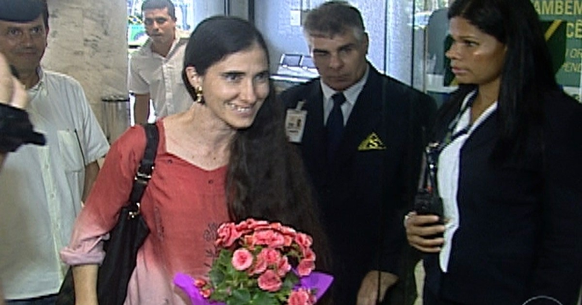 G Recepcionada por deputado Yoani Sánchez desembarca no Rio notícias em Rio de Janeiro