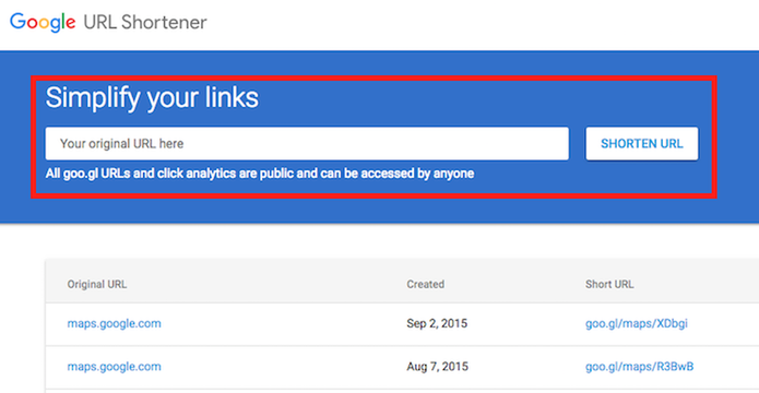 Como encurtar uma URL com o Google (goo.gl) | Dicas e Tutoriais | TechTudo Como encurtar uma URL com o Google (goo.gl) | Dicas e Tutoriais | TechTudo