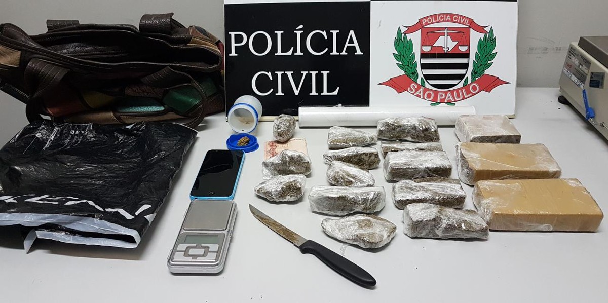 Polícia Civil flagra movimentação de tráfico de droga e prende rapaz em Presidente Prudente