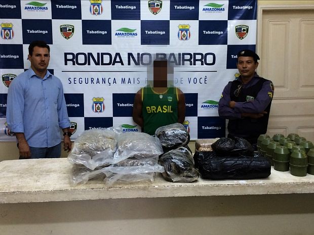 G1 Polícia Apreende Drogas E Granadas Em Tabatinga No Amazonas