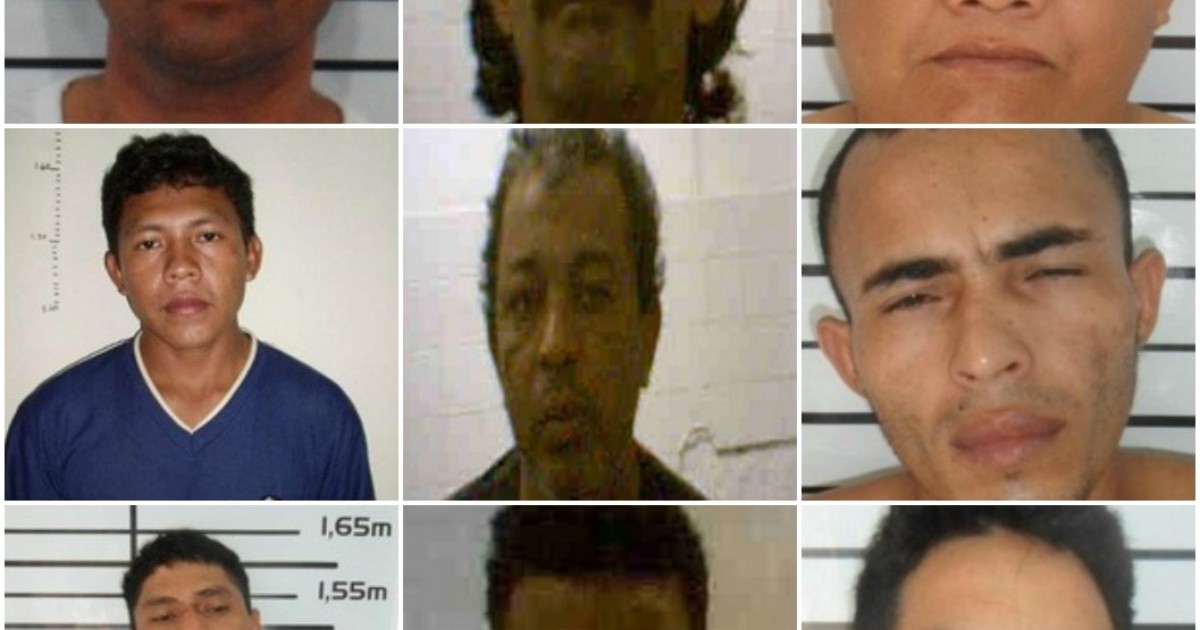 G1 Divulgados Nomes De Nove Foragidos Do Sistema Prisional De Roraima