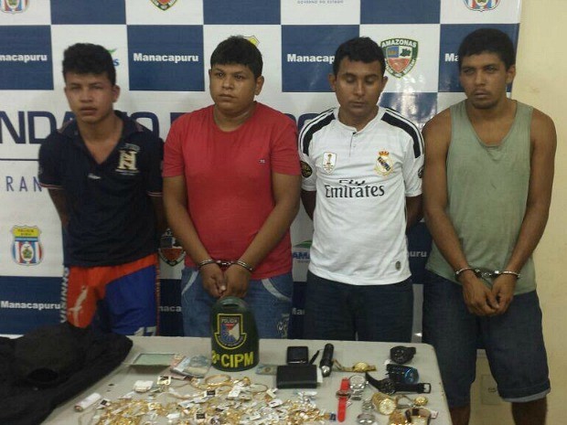G1 Suspeitos De Assaltar Joalheria São Presos No Interior Do Amazonas