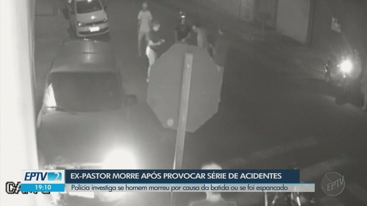 Suspeito de agredir pastor que morreu após sequência de acidentes se
