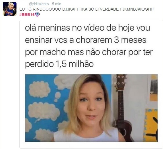 Ego Final Do Bbb 16 Rende Memes Nas Redes Sociais Notícias De Bbb 16