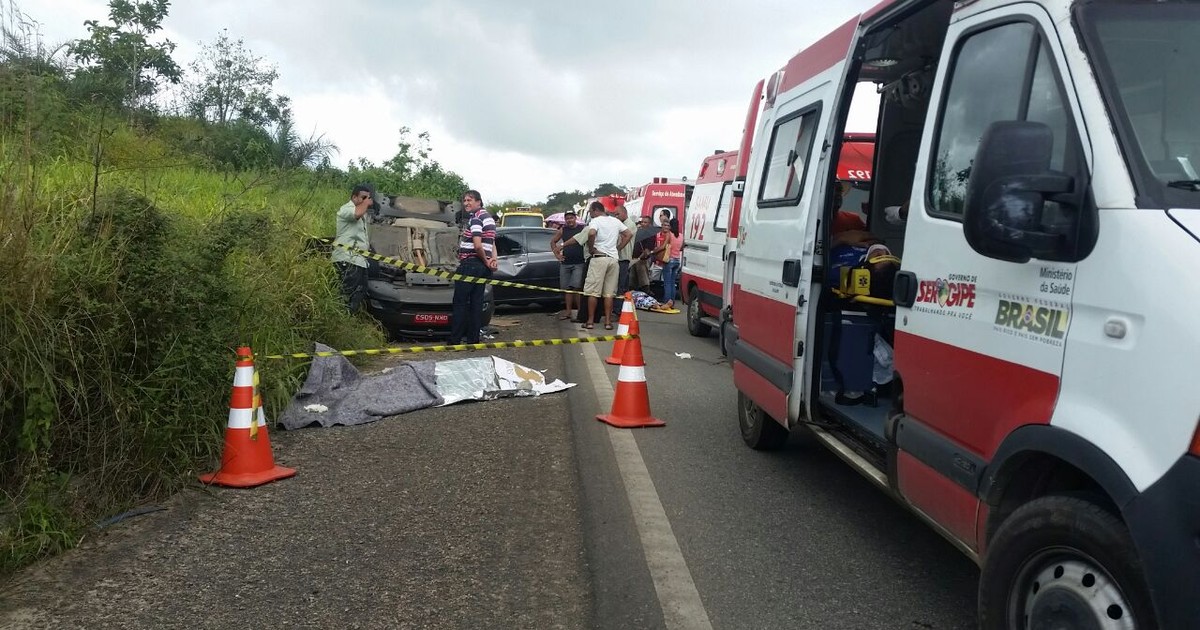 G1 Acidente Na Br 235 Deixa Oito Feridos E Provoca Morte Em Sergipe