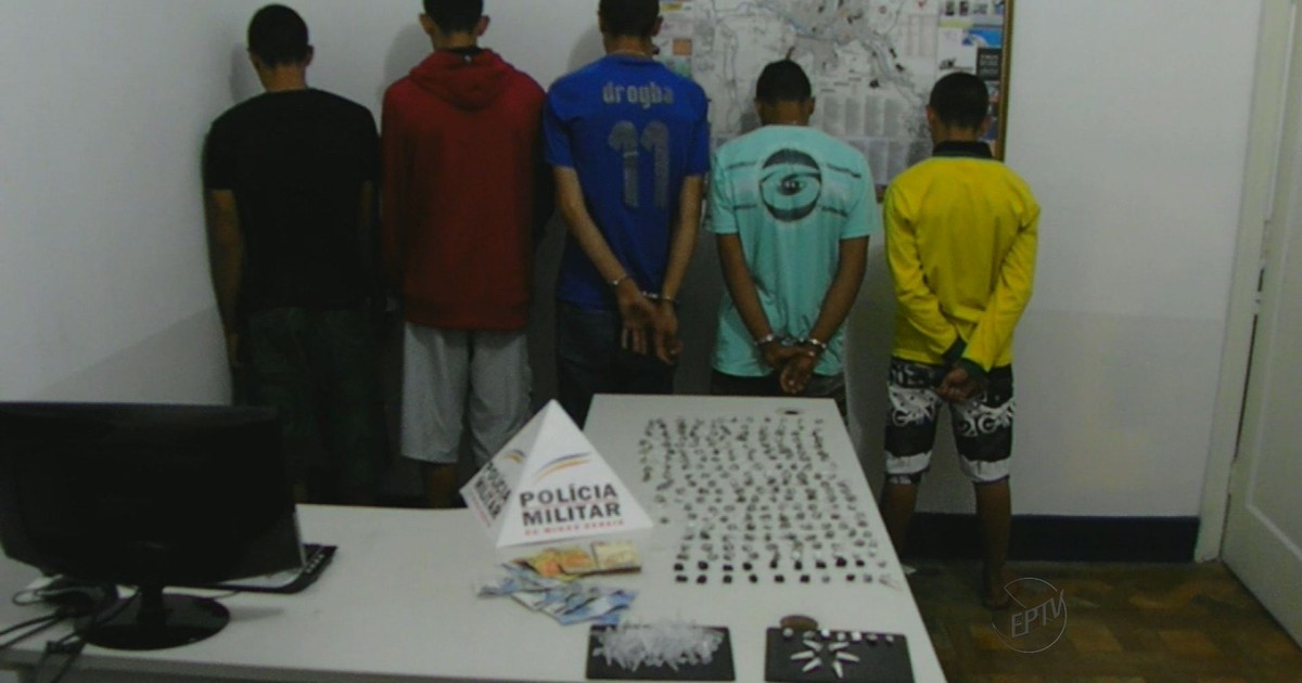 G1 Suspeitos são presos por usar menor para vender drogas em Itajubá