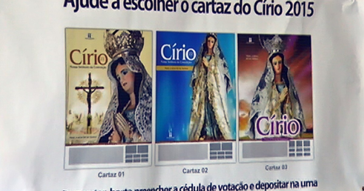 G1 Cartaz Do Círio 2015 é Apresentado Nesta Sexta Em Santarém