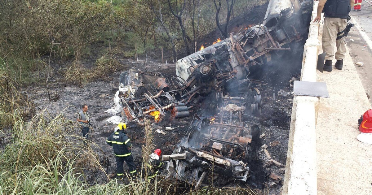 G1 - Motorista encontrado carbonizado em acidente na BR-262 é identificado - notícias em ...
