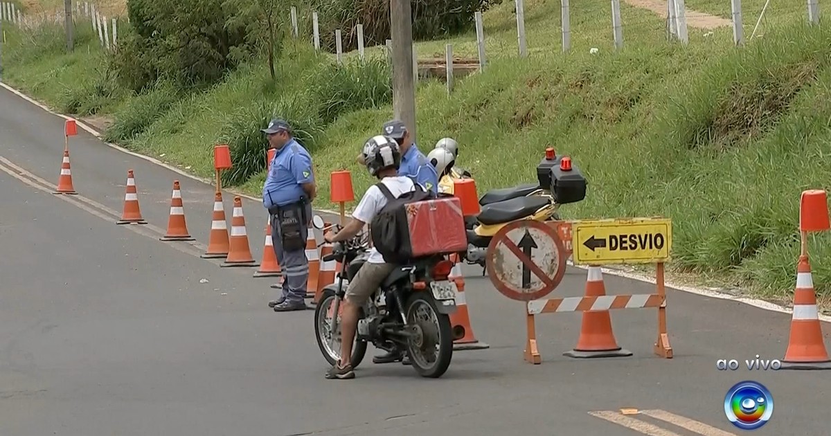 G1 - Obras interditam trecho de marginal da Marechal Rondon em Bauru ...