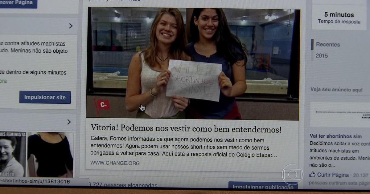 Bom Dia Brasil Mulheres Usam Redes Sociais Para Denunciar Situações