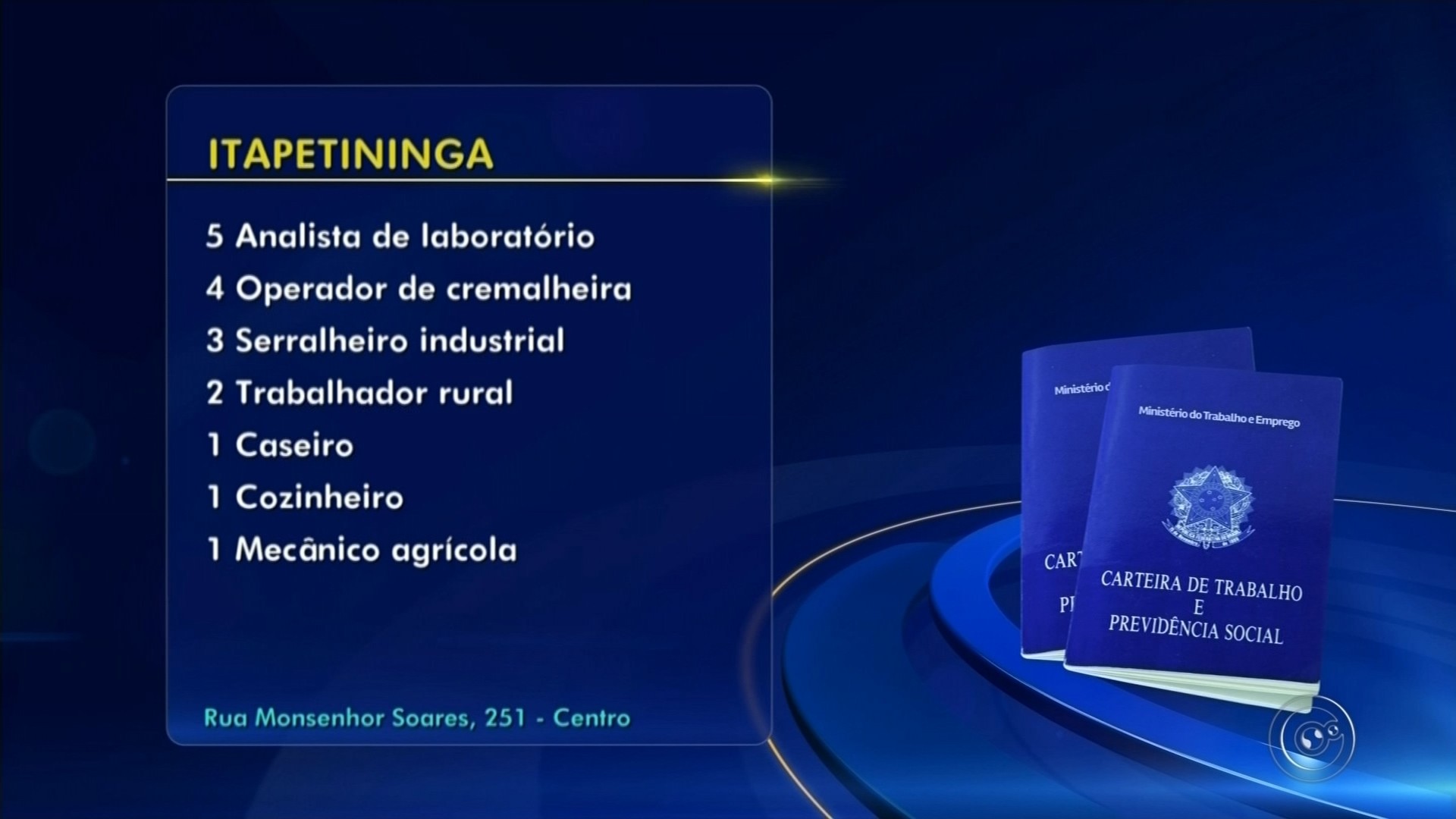VÍDEOS TEM Notícias 1ª edição de Itapetininga desta quarta 11 de