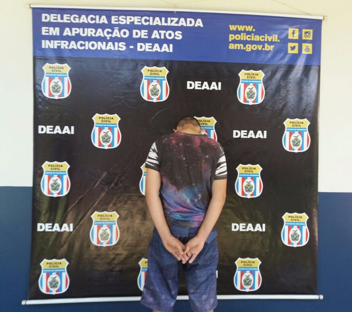 Adolescente Suspeito De Estuprar Irmã De 12 Anos é Apreendido Em Manaus