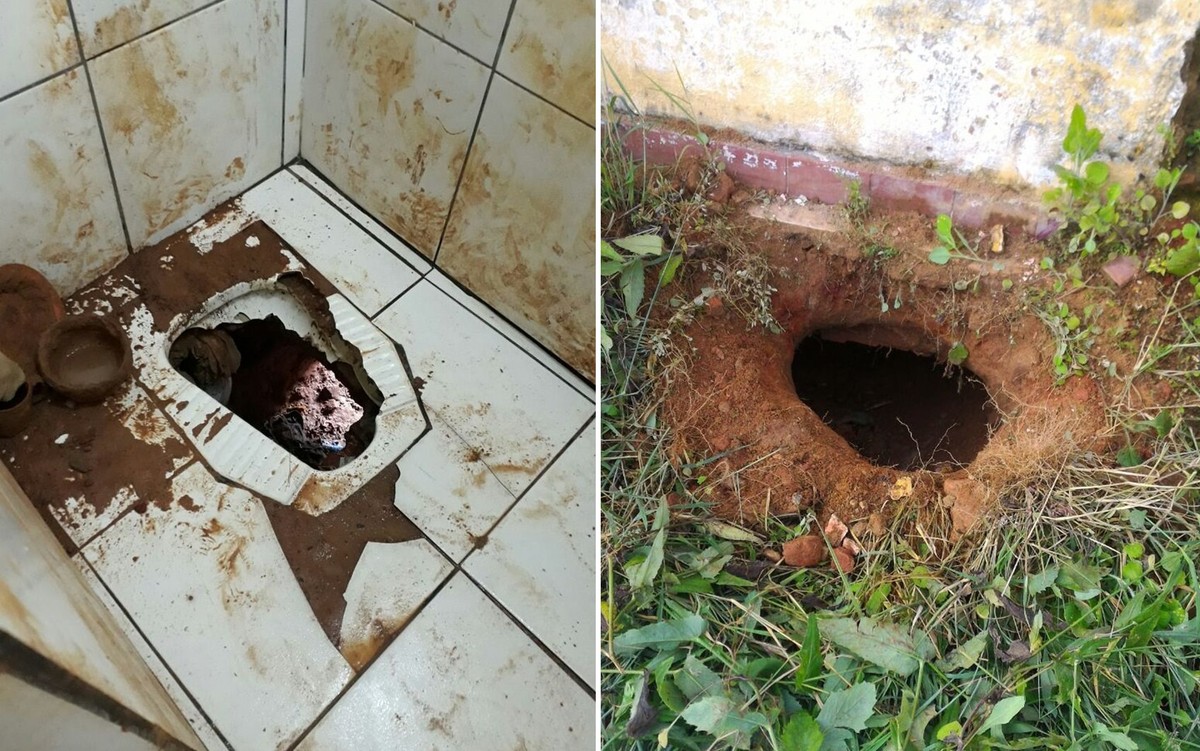Cinco presos fogem da cadeia após quebrar vaso sanitário e cavar túnel ...