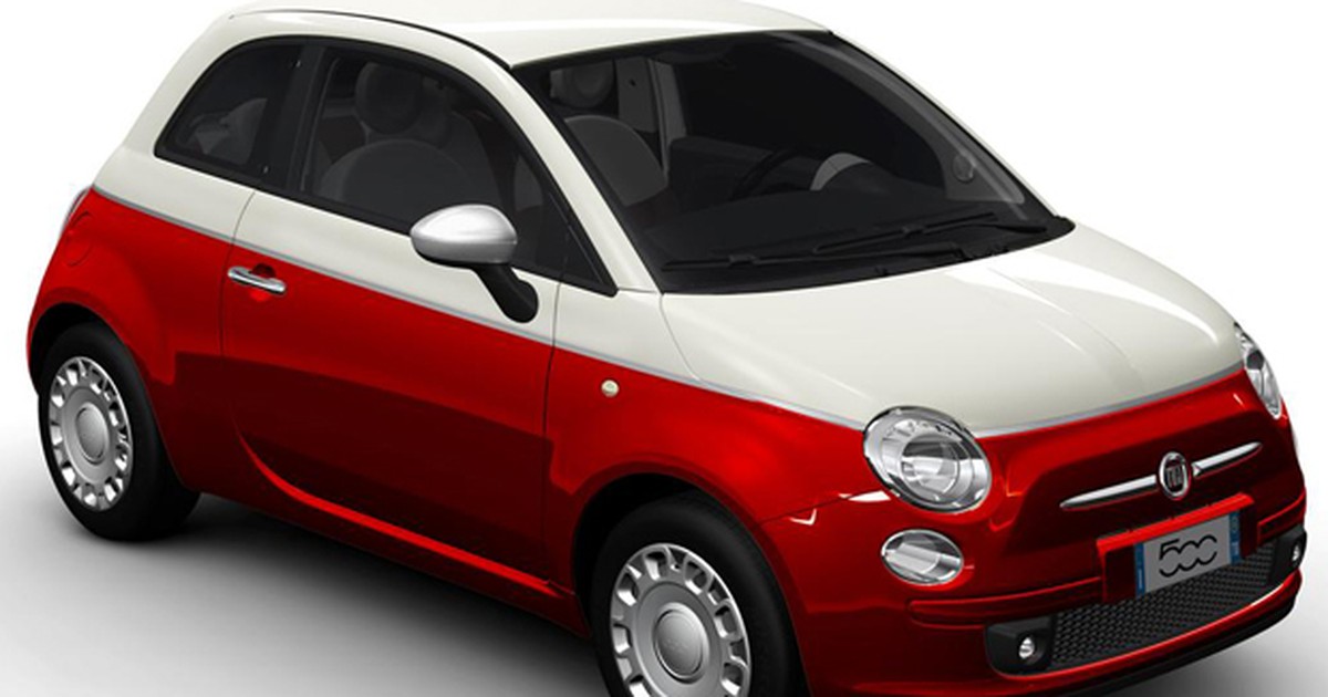Auto Esporte - Fiat cria versão bicolor do compacto 500