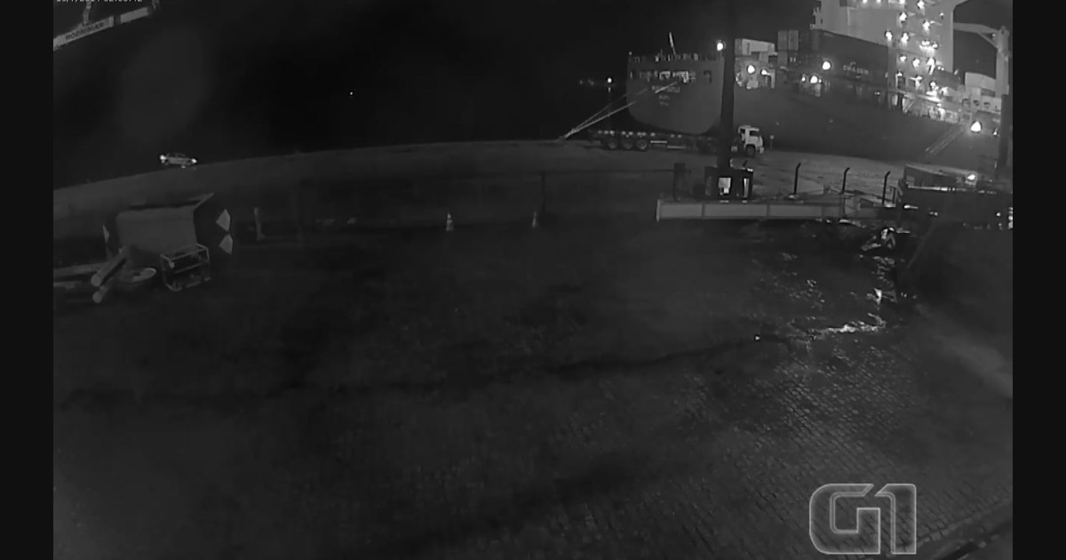 G1 - Polícia investiga acidente no porto e espera esclarecer causas em ...