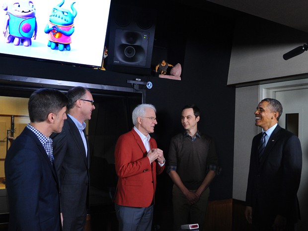 G1 - Barack Obama visita estúdios da Dreamworks Animation nos EUA ...