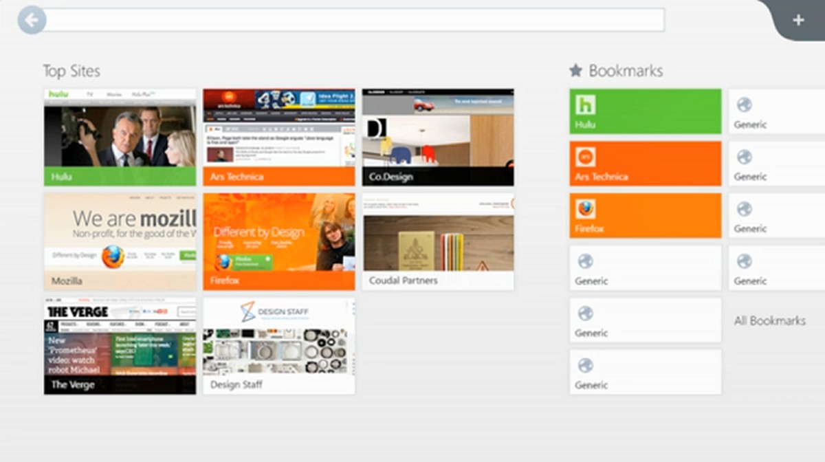 Mozilla divulga interface metro do Firefox para Windows 8 | Notícias ...