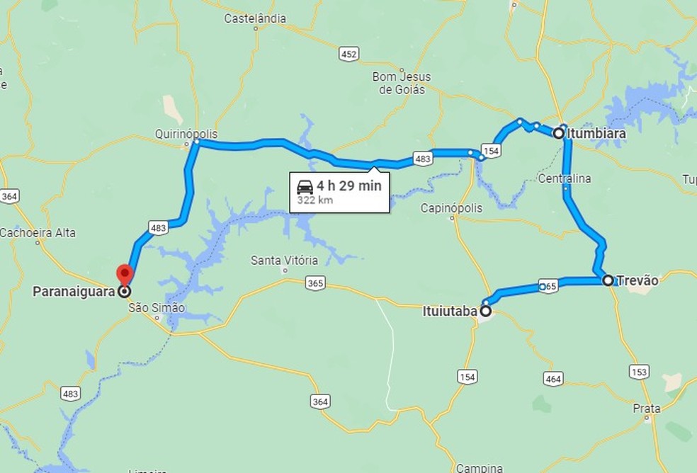 Veja como desabamento de trecho da BR-365 em MG vai impactar a ...