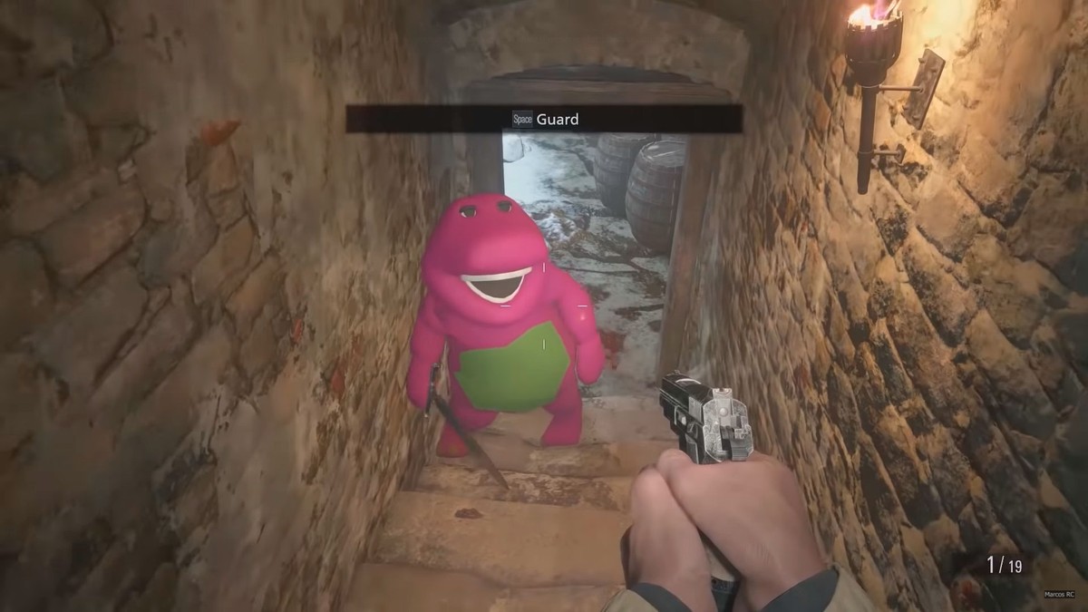Resident Evil Village: mods trocam monstros por Barney e Ricardo Milos ...