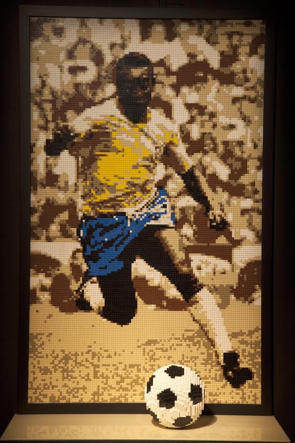 Museu do Rio recebe obra com um Pelé feito de... Lego | Ancelmo - O Globo