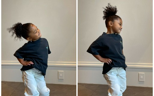 Fofura total! Stormi, filha de Kylie Jenner e Travis Scott faz pose ...
