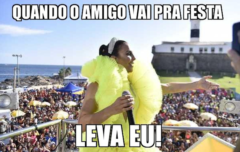 Memes: Veja imagens divertidas da passagem de Ivete pela Barra no ...