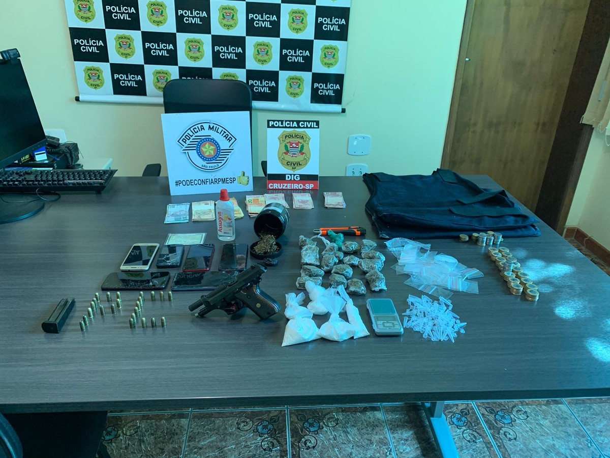 Homem é Preso Com Arma Munições E Drogas Em Cruzeiro Vale Do Paraíba