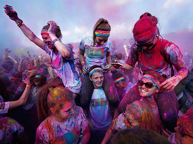 G1 - 'The Color Run' reúne milhares de pessoas na Austrália - notícias ...