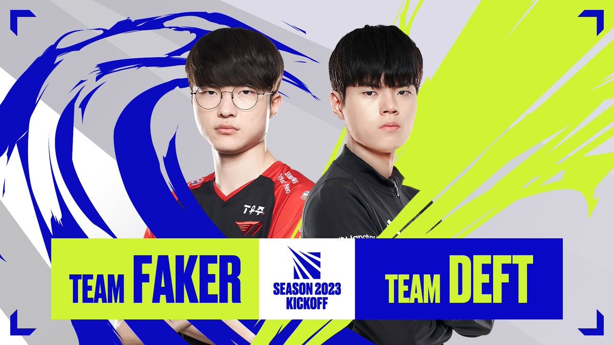 LoL: 1º campeonato de 2023 terá "Time Faker" contra "Time Deft" | lol | ge