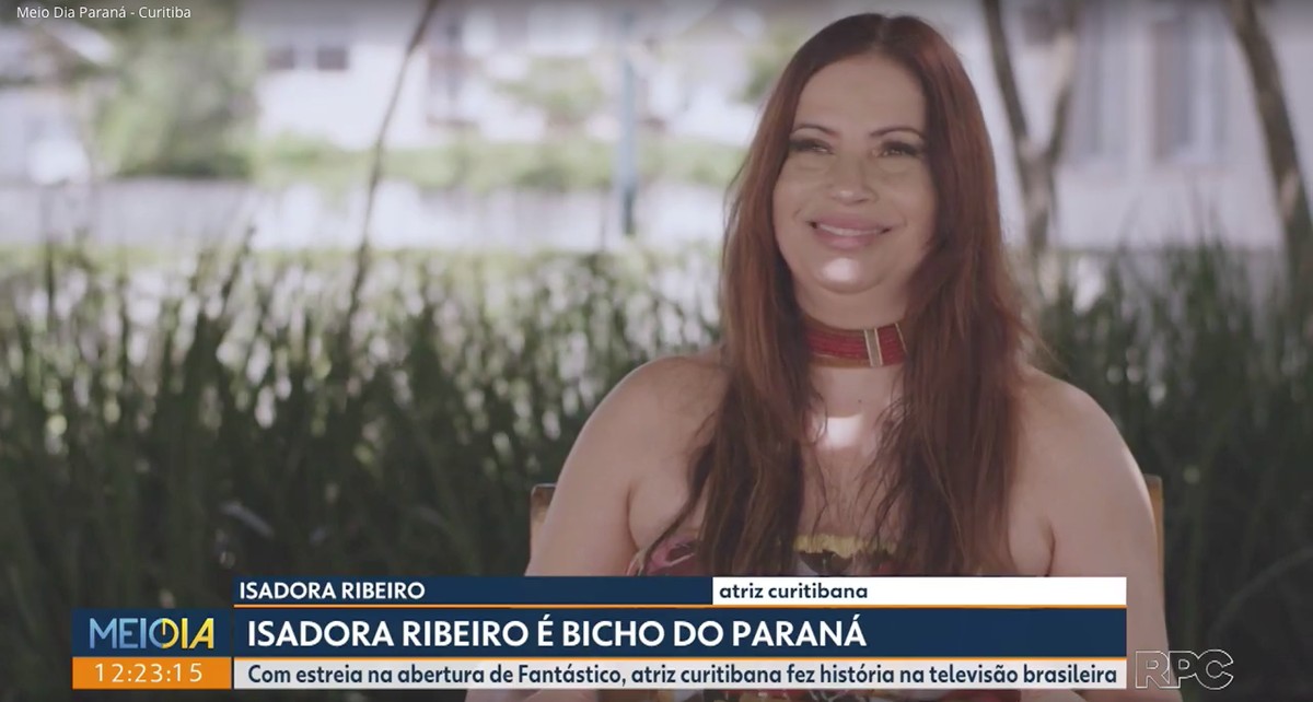 Paranaense Isadora Ribeiro conta sobre a sua carreira como atriz e ...