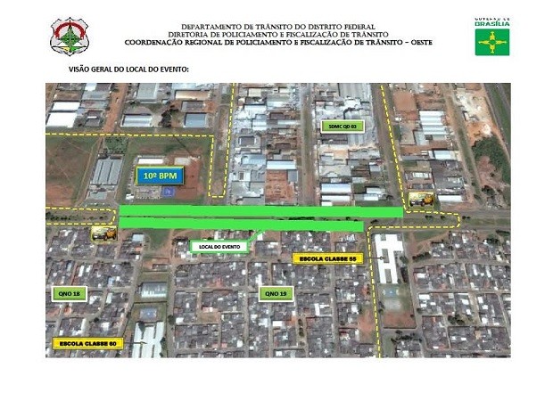 G1 - Detran fecha via do DF no domingo para comemorar Dia das Crianças ...