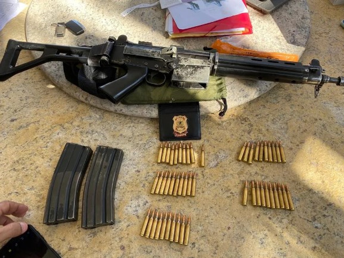 Operação da PF apreende fuzil na casa de Washington Reis, candidato a ...