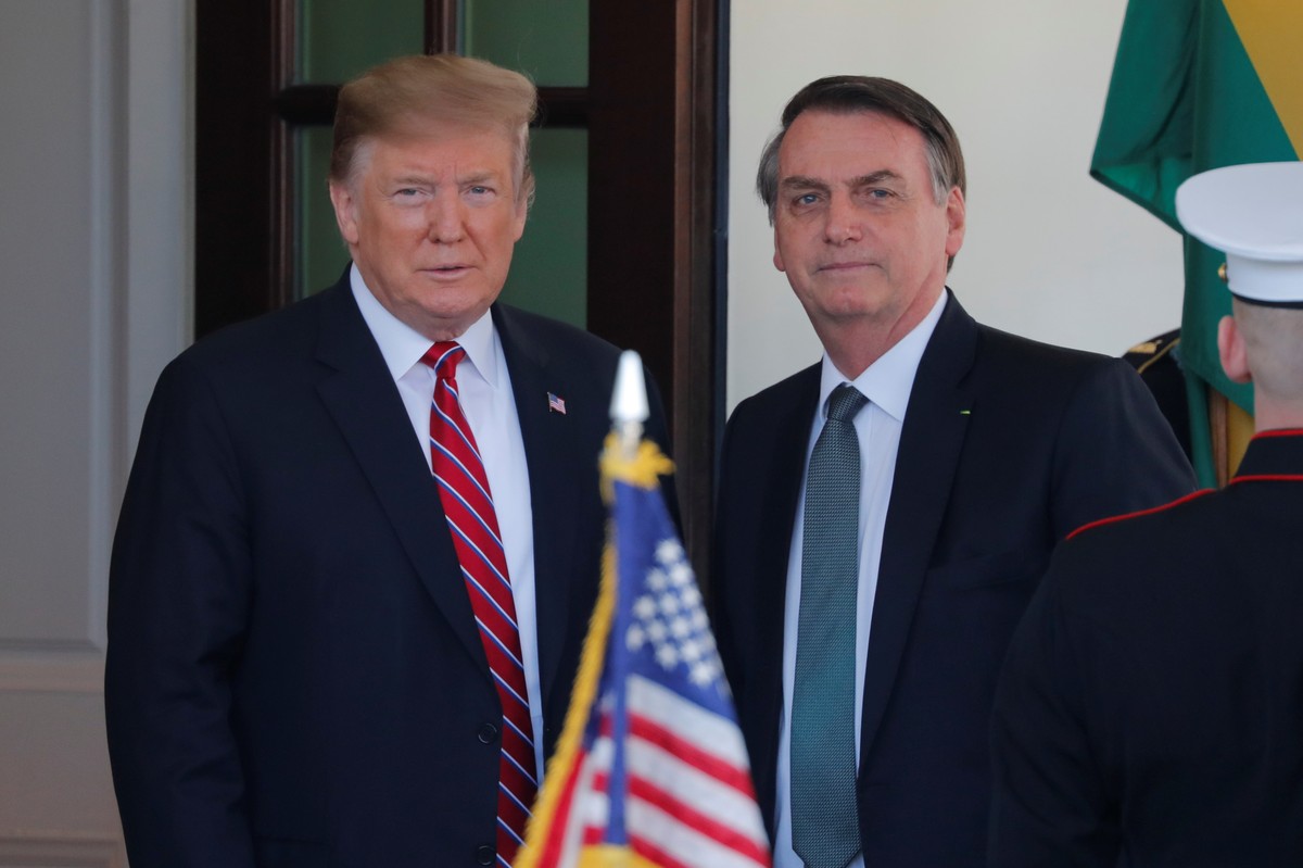 Bolsonaro chega à Casa Branca para reunião com Donald Trump | Política | G1