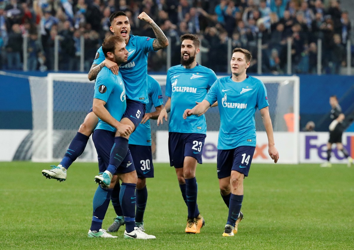Zenit conta com falha bizarra de rival e vence a segunda na Liga Europa ...