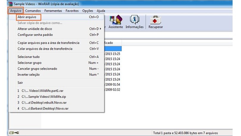 WinRAR | Software | TechTudo