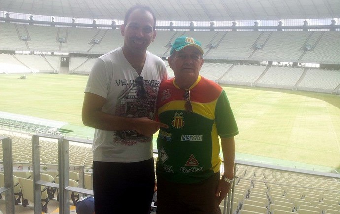 Rodrigo visita o Castelão e recorda jogo com o Fortaleza na Série C ...