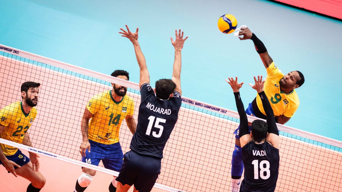 Brasil enfrenta a Argentina nas quartas do Mundial masculino de vôlei ...