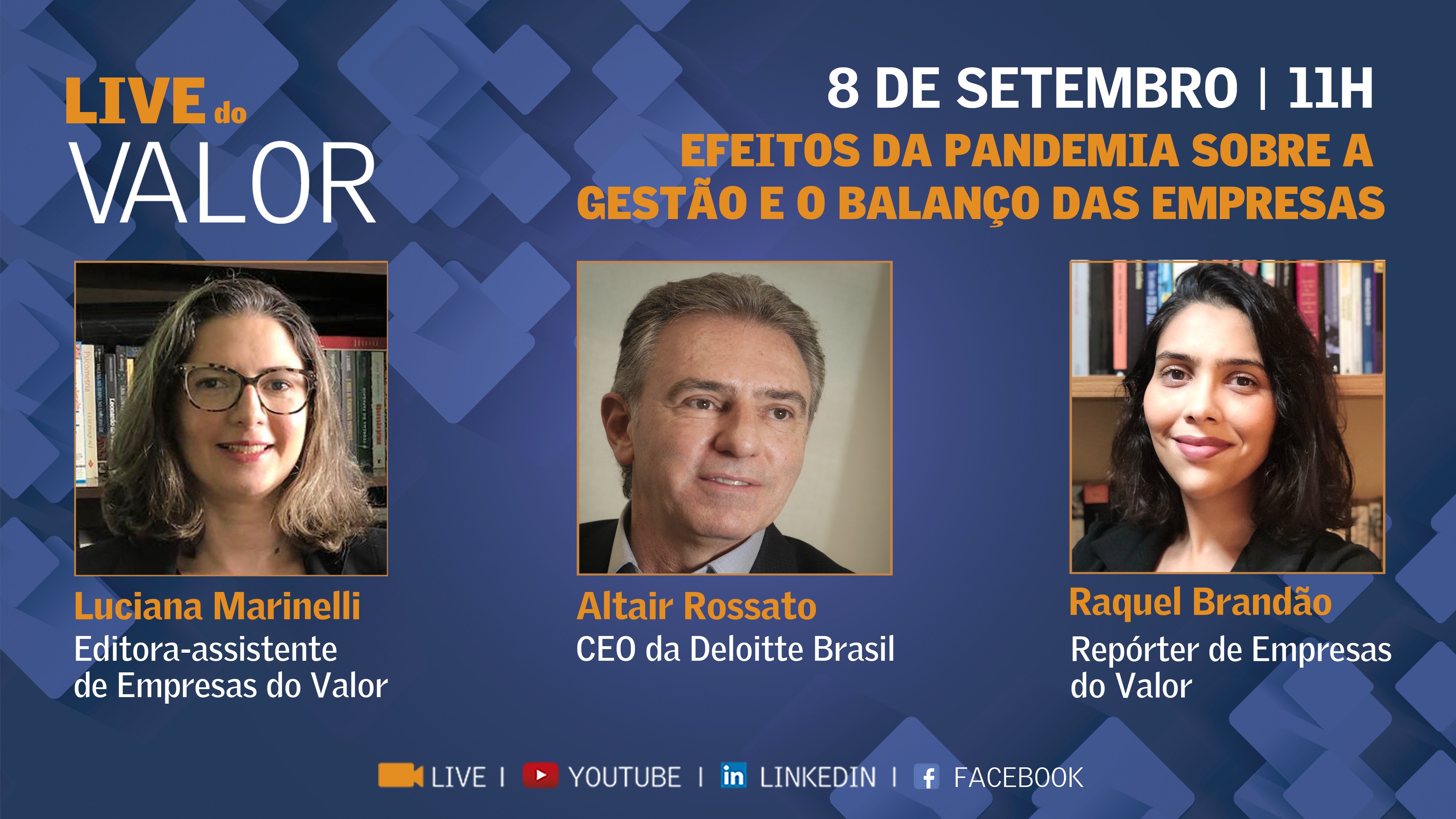 Live do Valor: Altair Rossato, CEO da Deloitte Brasil, fala sobre os ...