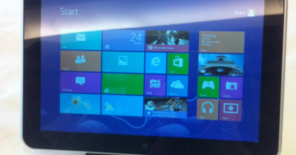 G1 - HP anuncia tablet com Windows 8 que chega ao Brasil em 2013 ...