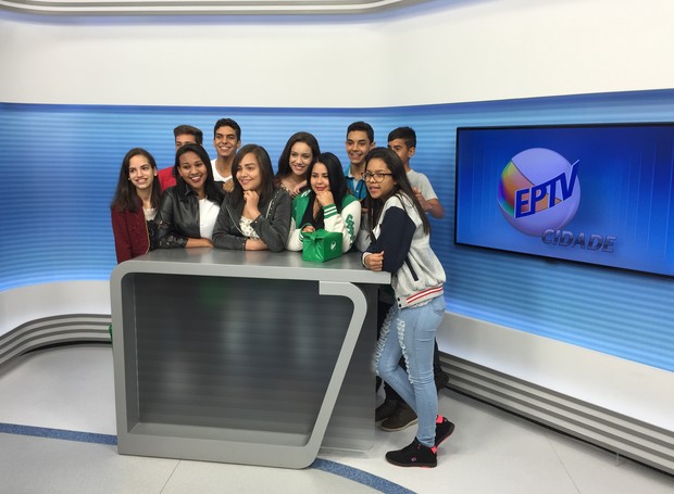 Rede Globo > eptv - Estudantes participantes do EPTV na Escola iniciam ...