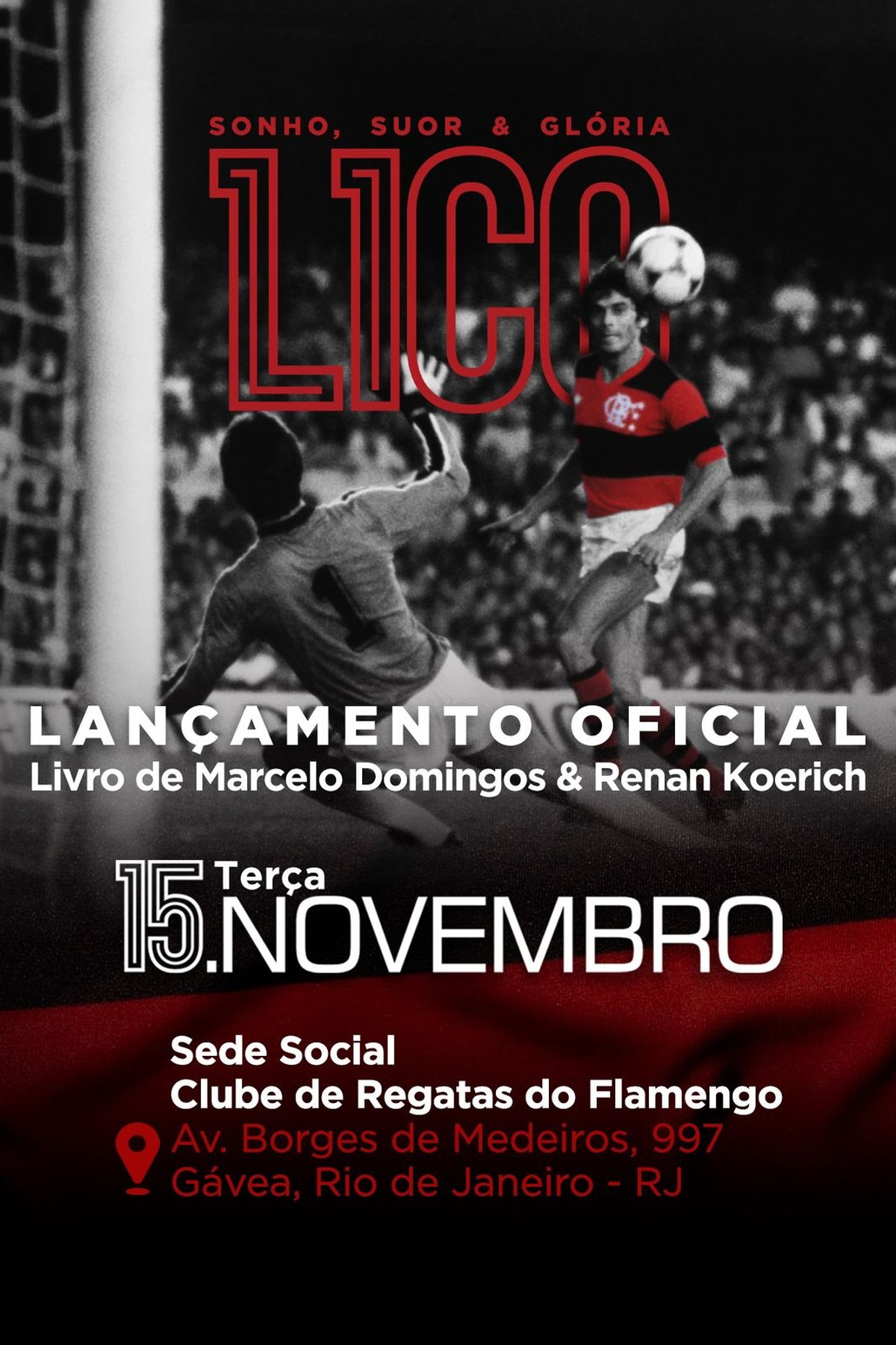 Dupla lança livro em homenagem a Lico, campeão mundial pelo Flamengo ...