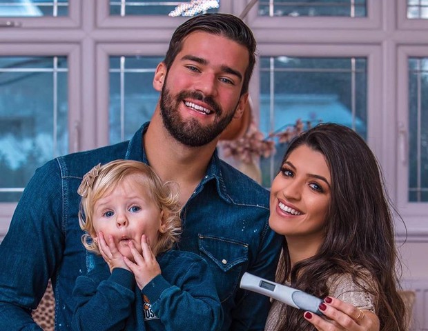 Goleiro Alisson Becker anuncia espera de segundo filho: "Bênção de Deus ...