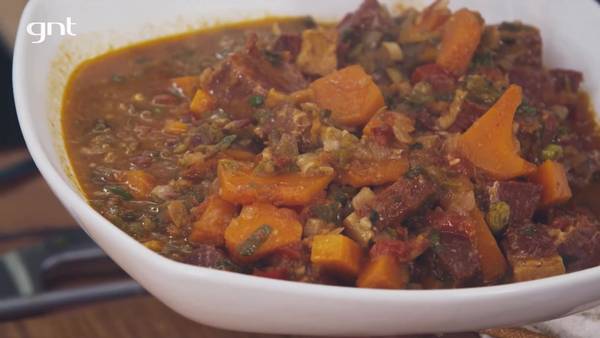 Jabá com jerimum | Receitas