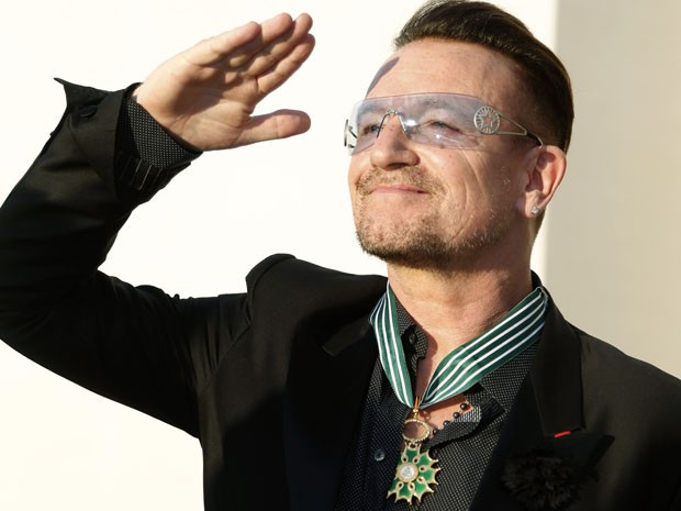 G1 - Bono ganha principal condecoração cultural da França - notícias em ...