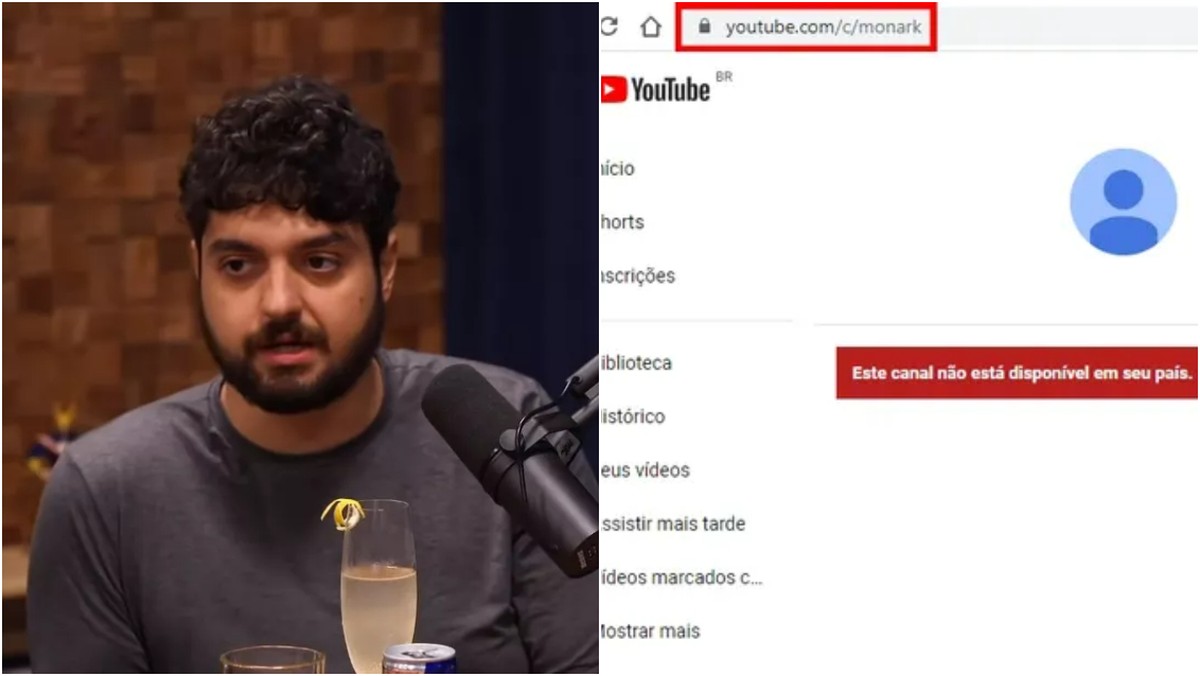 Monark tem canal no YouTube desativado após decisão judicial; Adrilles ...