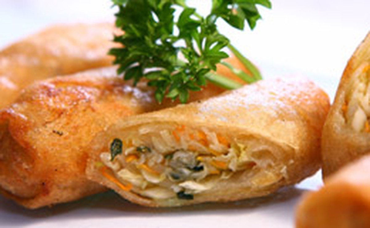 Rolinho primavera de legumes | Receitas Gshow | Gshow