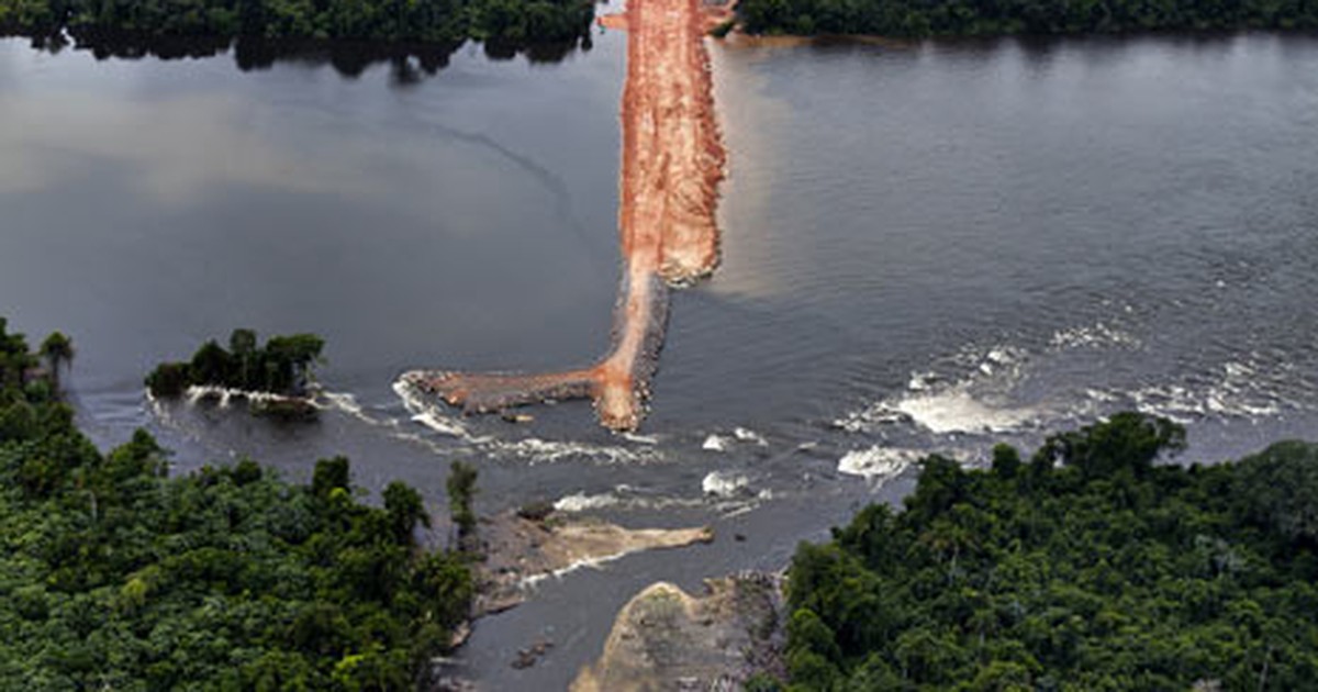 Natureza - Fotos de ONG mostram obras da usina de Belo Monte na Amazônia