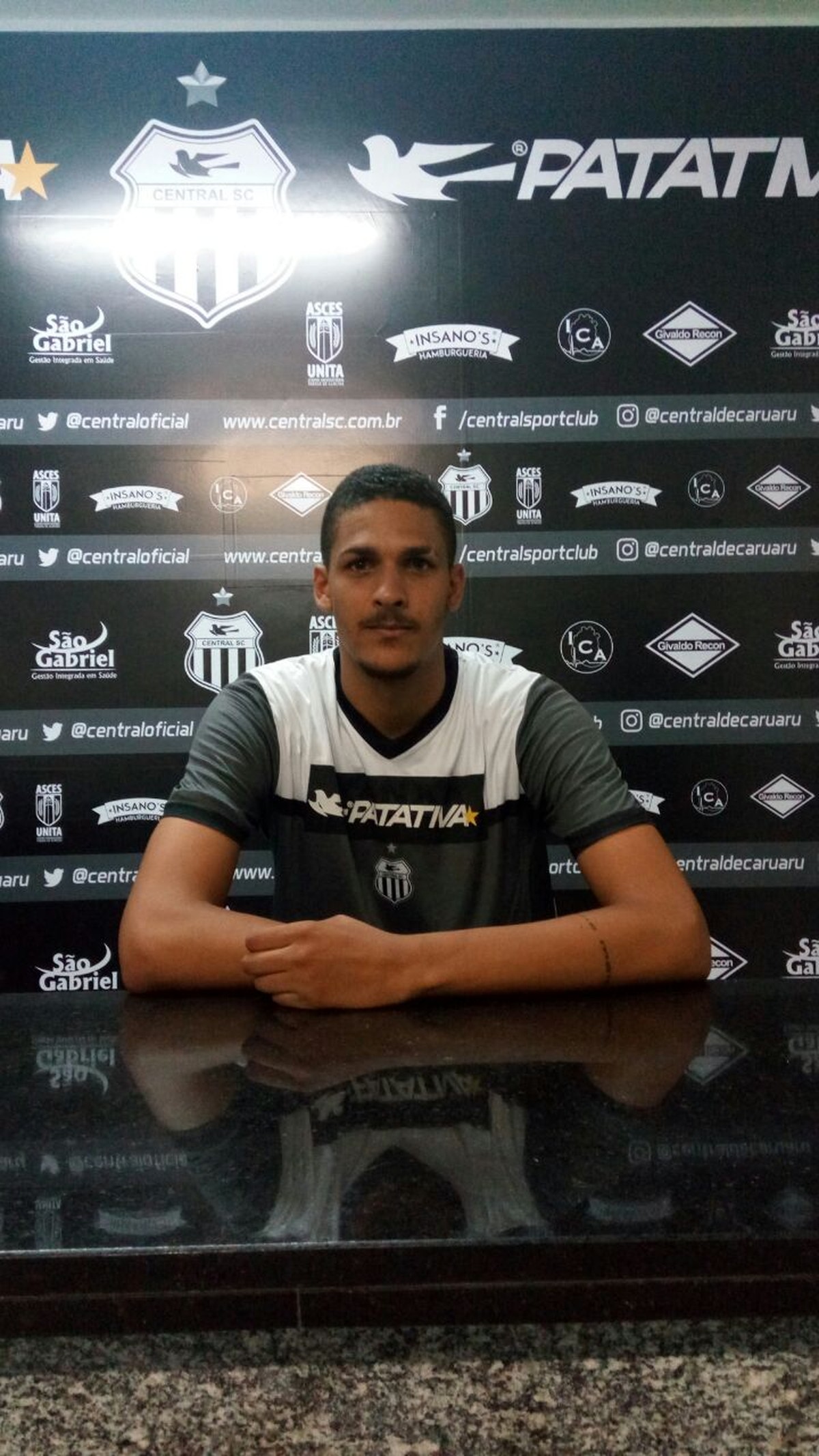 Central anuncia retorno do atacante Gildo para a sequência da temporada ...
