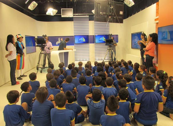 Rede Globo > redeclube - Estudantes celebram Dia da Criança no projeto ...